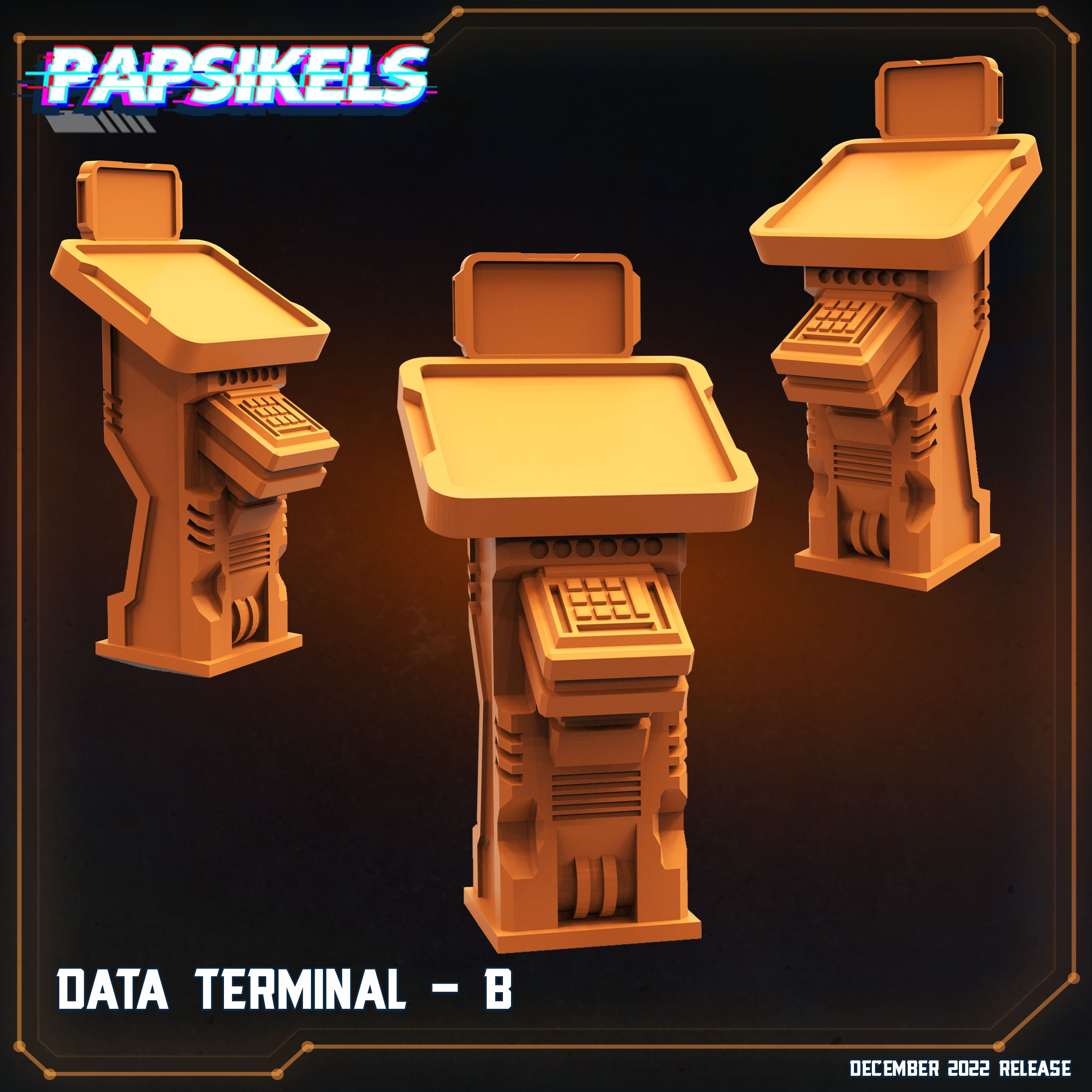 DATA TERMINAL SET 1 – Chame 3D